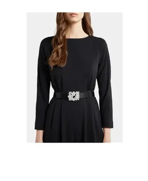 ROGER VIVIER Bouquet Strass Versailles Diamond Buckle Belt