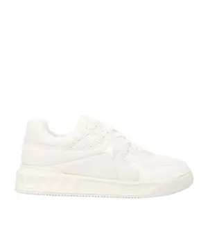 Valentino Garavani One Stud Lace-up Sneakers - White