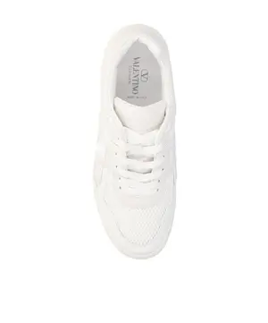 Valentino Garavani One Stud Lace-up Sneakers - White