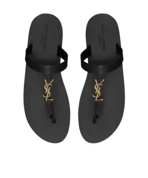 Saint Laurent Cassandre Logo Plaque Slides