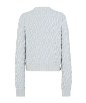 Fendi Monogrammed Crewneck Knit Sweater