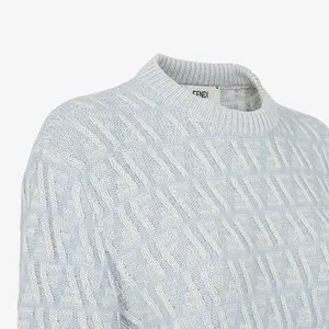 Fendi Monogrammed Crewneck Knit Sweater