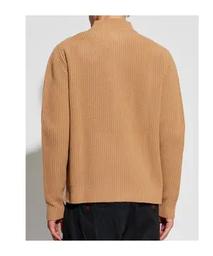 VIVIENNE WESTWOOD Logo Embroidered Zip-up Cardigan