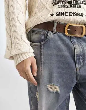 Dolce & Gabbana Distressed Denim Jeans