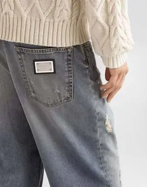 Dolce & Gabbana Distressed Denim Jeans