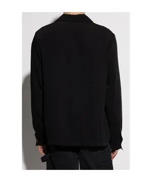 Amiri Logo-embroidered Collar Shirt