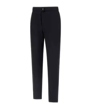 Herno Button Trousers - Black