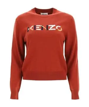 Kenzo Embroidered Logo Crew Neck Jumper