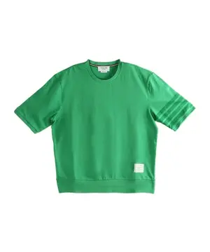 Thom Browne Jersey 4-bar T-shirt - Ltgreen