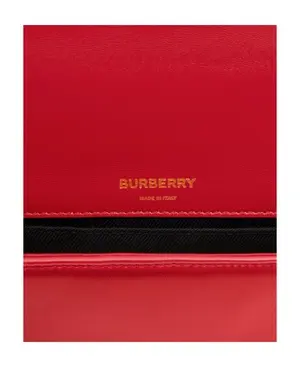Burberry Quilted Mini Lola Shoulder Bag - Red