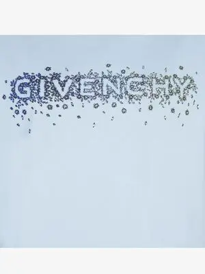 Givenchy Crystal Embroidered Logo T-shirt