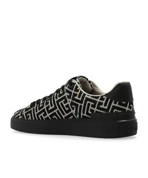 Balmain B Court Low-top Sneakers - Black
