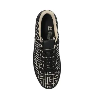 Balmain B Court Low-top Sneakers - Black