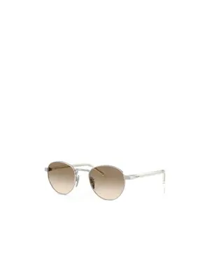 Prada Round Frame Sunglasses - Nude