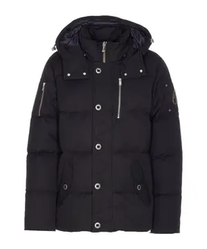 Moose Knuckles Moose Knuckles Zip Detailed Hooded Coat No