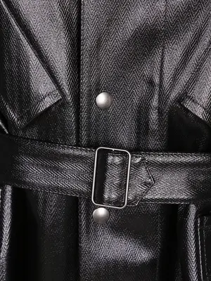 MAISON MARGIELA Stand Collar Belted Jacket