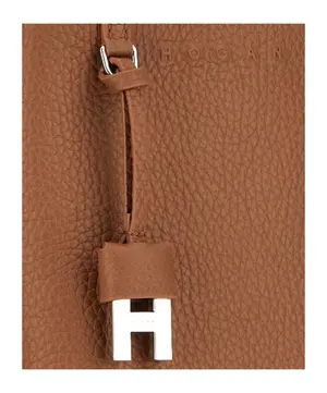 Hogan Grained Mini Shoulder Bag - Brown