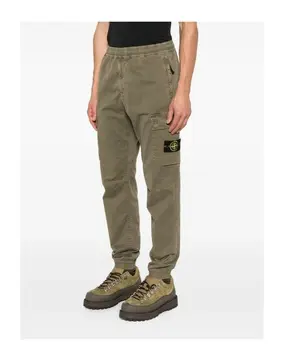 Stone Island Cargo Pocket Elasticated Trousers
