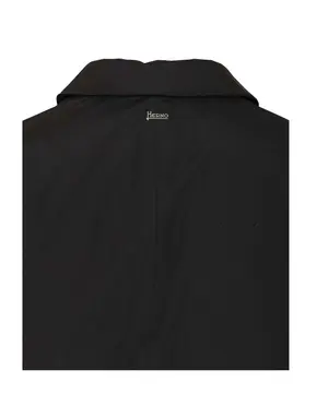 Herno Padded Trench Coat - Black