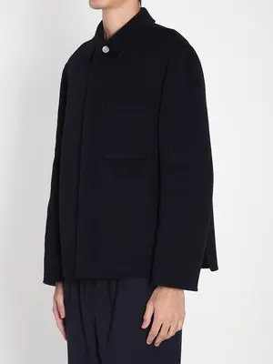 Dior Icons Workwear Jacket With Metal Button Details - Black