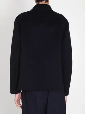 Dior Icons Workwear Jacket With Metal Button Details - Black