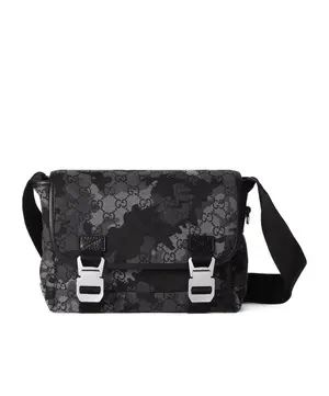 Gucci Gg Small Crossbody Bag - Black/gray