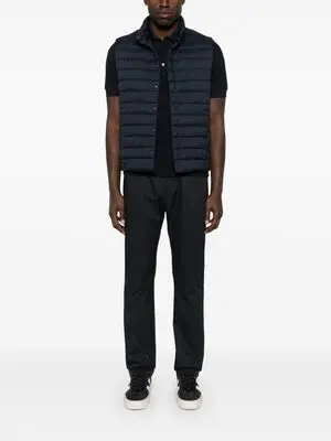 Herno Button Detailed Tapered Trousers