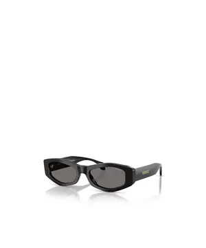 Versace Geometric Frame Sunglasses