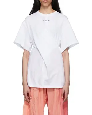 Stella McCartney Twist Logo Crewneck T-shirt