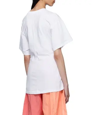 Stella McCartney Twist Logo Crewneck T-shirt
