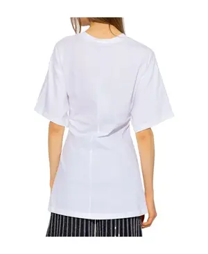Stella McCartney Twist Logo Crewneck T-shirt