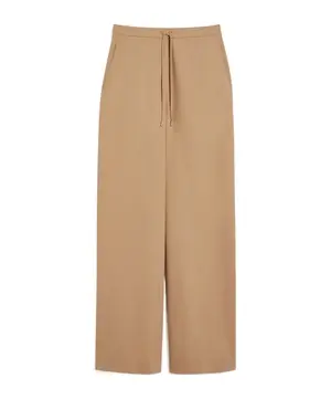 Max Mara Denaro Wide-leg Trousers - Camel