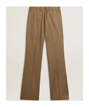 GOLDEN GOOSE Tailored Straight-leg Trousers - Green