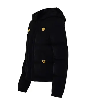 Moschino Teddy Bear Embellished Hooded Jacket