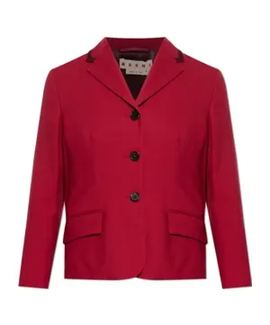Marni Single-breasted Cropped Blazer