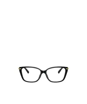 TIFFANY  CO. Tiffany & Co. Rectangle Frame Eyeglasses With Gold Tone Accents - Black