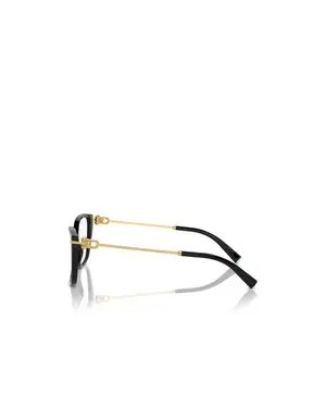 TIFFANY  CO. Tiffany & Co. Rectangle Frame Eyeglasses With Gold Tone Accents