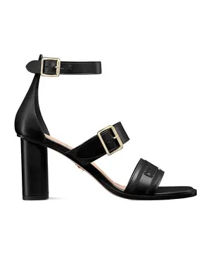 Dior Dway Heeled Sandal - Black