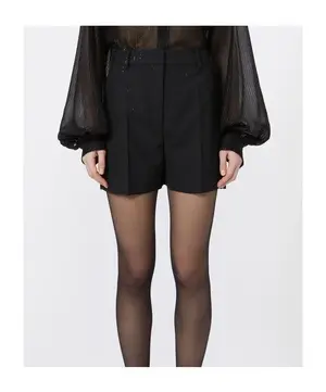 Max Mara Siberia Sequined Striped Shorts