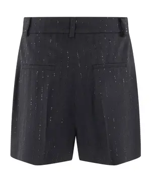 Max Mara Siberia Embellished Striped Shorts - No