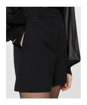 Max Mara Siberia Embellished Striped Shorts - No