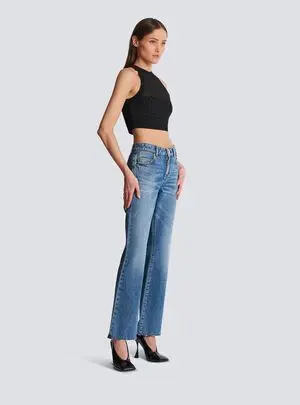 Balmain Halter-neck Cropped Top