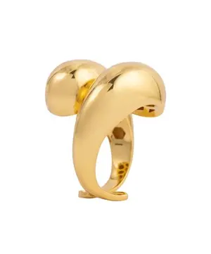 Federica Tosi Sculptural Gold Tone Ring