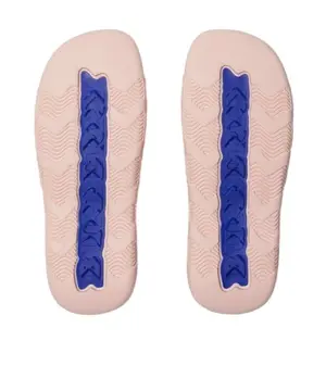 Burberry Checked Slip-on Slides - High Light Color