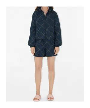 Burberry Checked Slip-on Slides - High Light Color
