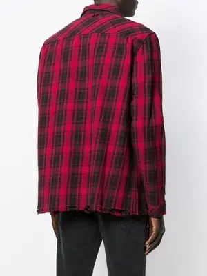 MARCELO BURLON COUNTY OF MILAN Check Print Shirt