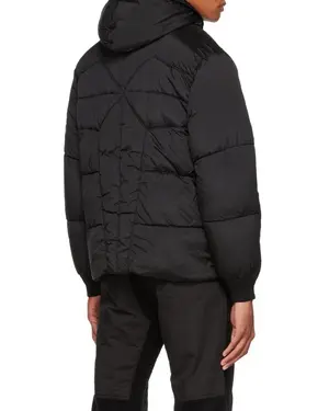 Stone Island Zippered Hooded Down-feather Jacket