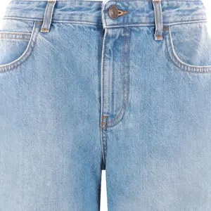 THE ROW Wide Leg Jeans