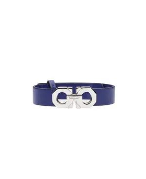 FERRAGAMO Gancini Bracelet - Blue