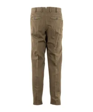PT TORINO Straight-leg Pleated Trousers - Brown